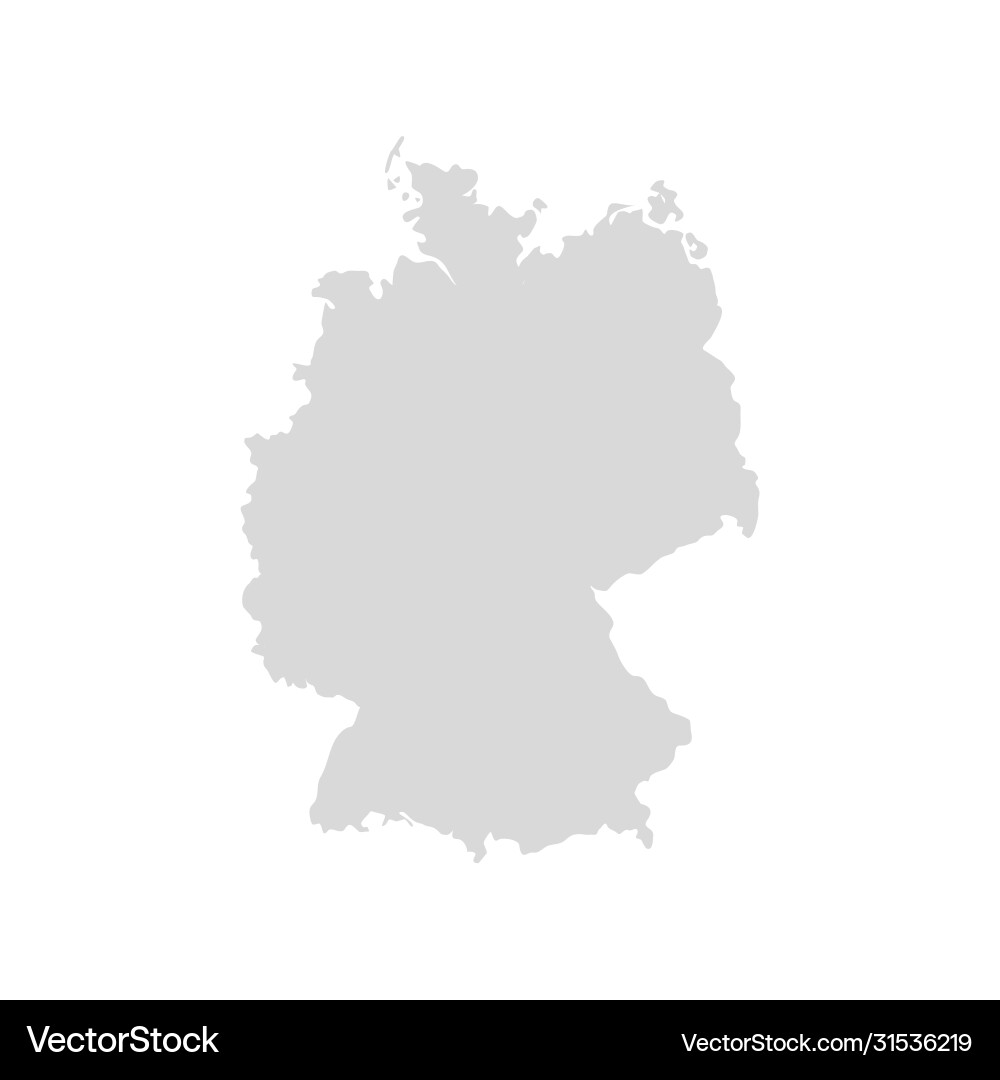 Germany map icon europe country Royalty Free Vector Image