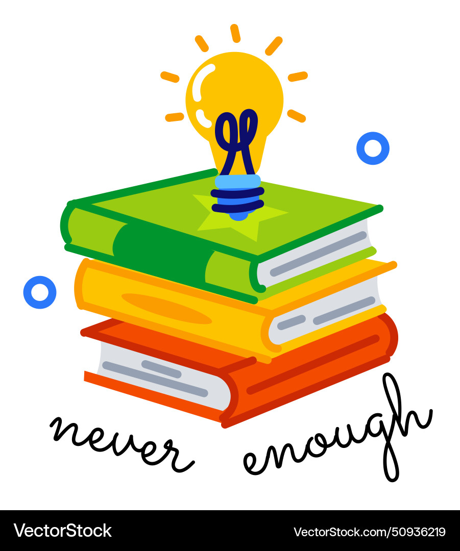 Never enough Royalty Free Vector Image - VectorStock