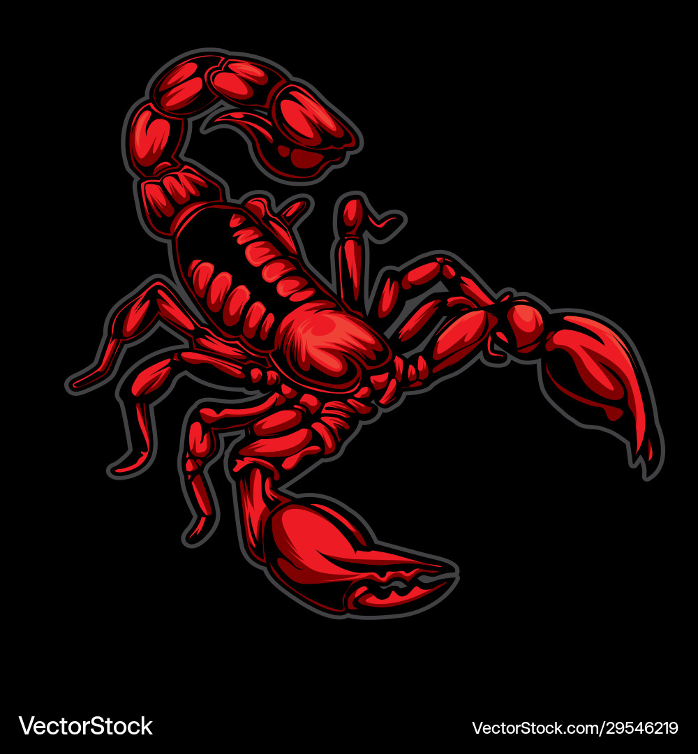 Scorpion Red Scorpio Vector Images (over 220)