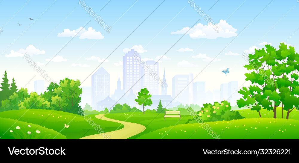 Cartoon Land Scape Vector Images (over 440)
