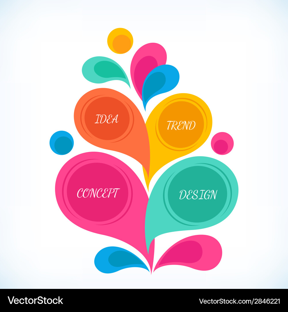 Infographics background for business Royalty Free Vector