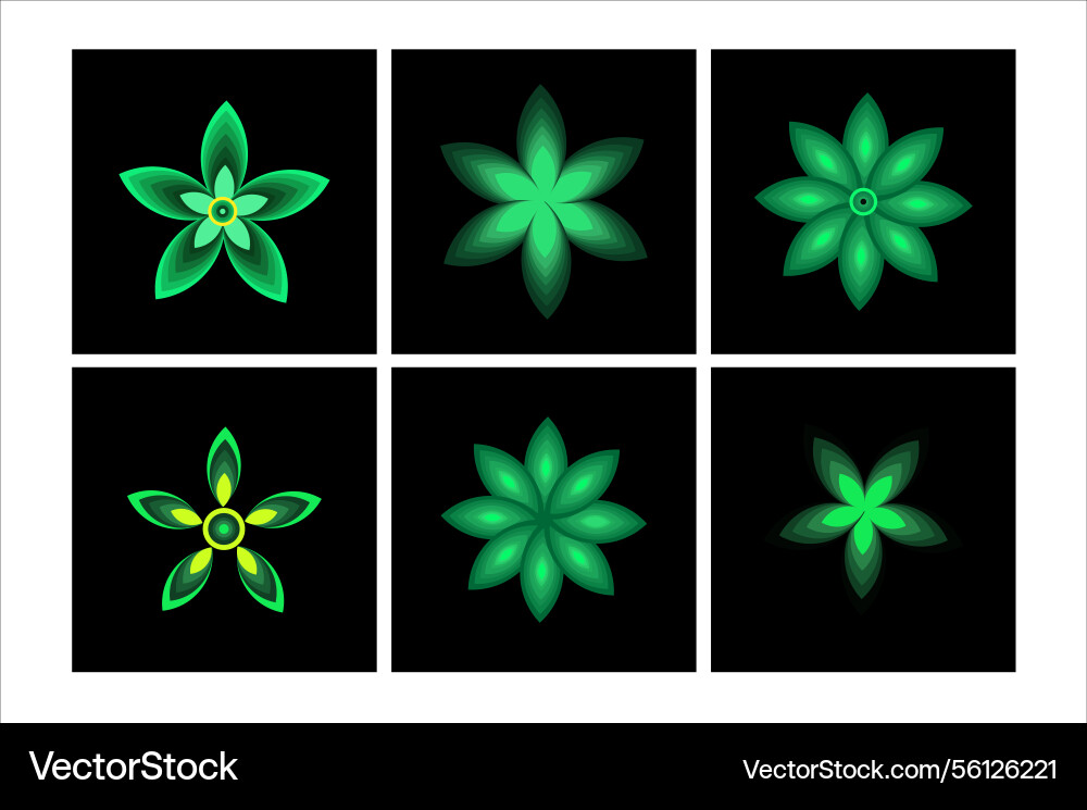 Nature inspired graphics Royalty Free Vector Image