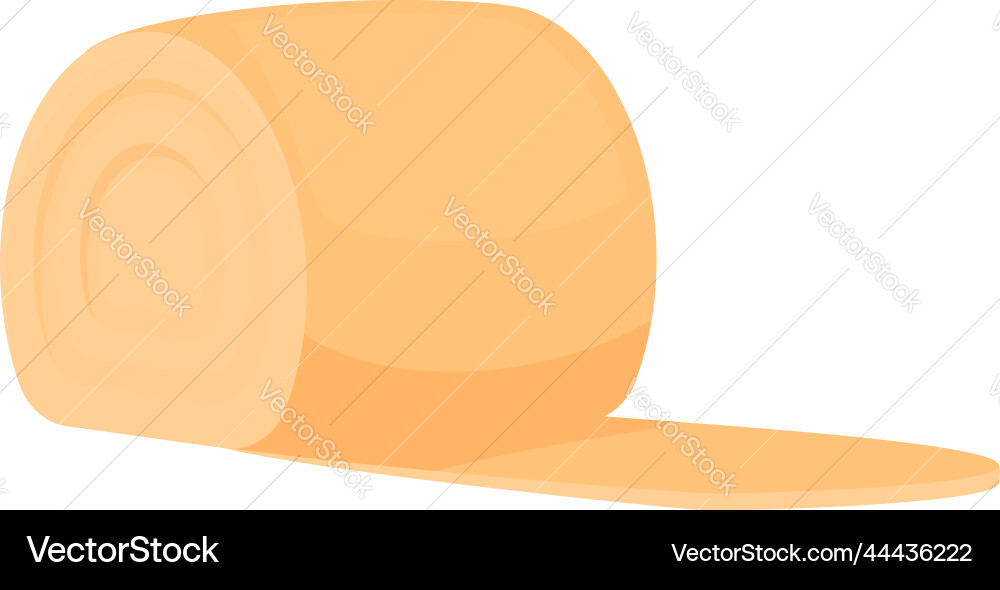 Pad roll icon cartoon clean wool Royalty Free Vector Image