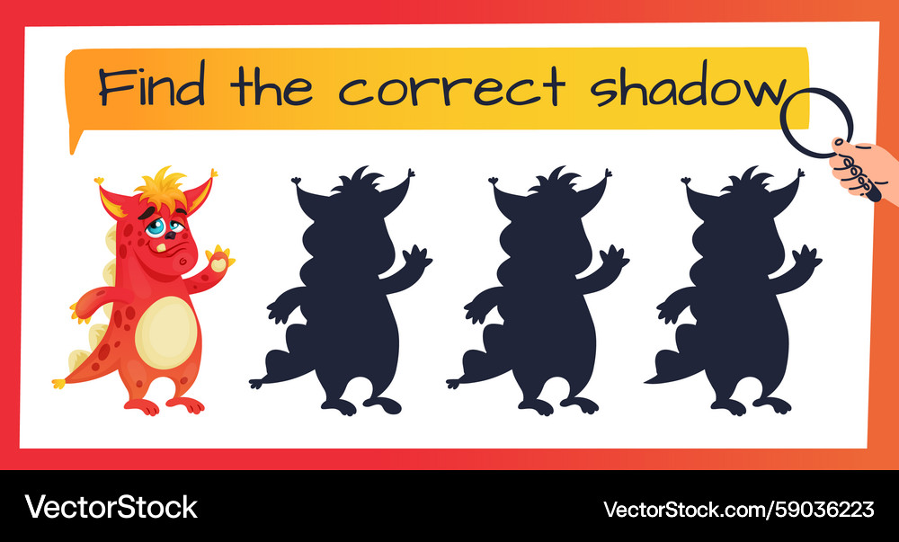 Cartoon alien monster character workbook test – Royalty-Free Vector ...