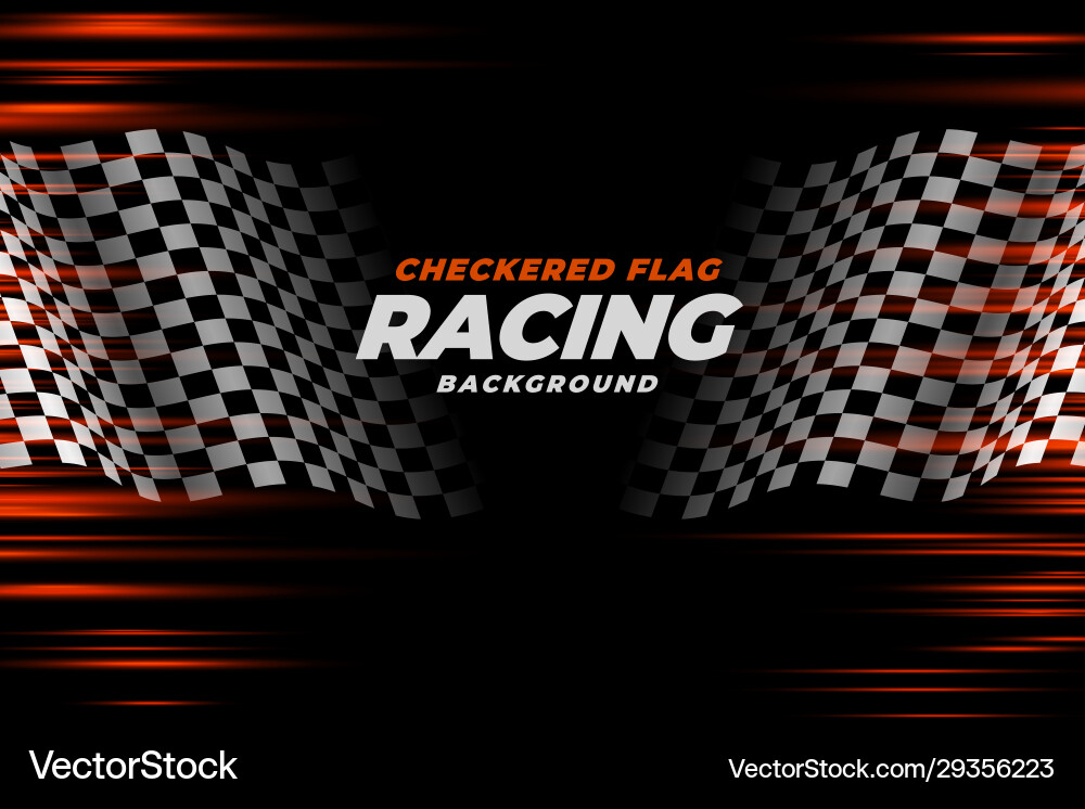 Checkered Race Vector Graphics