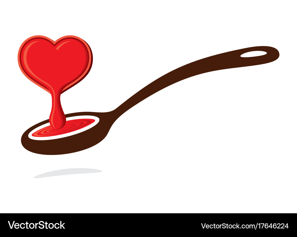 Love spoon Royalty Free Vector Image - VectorStock