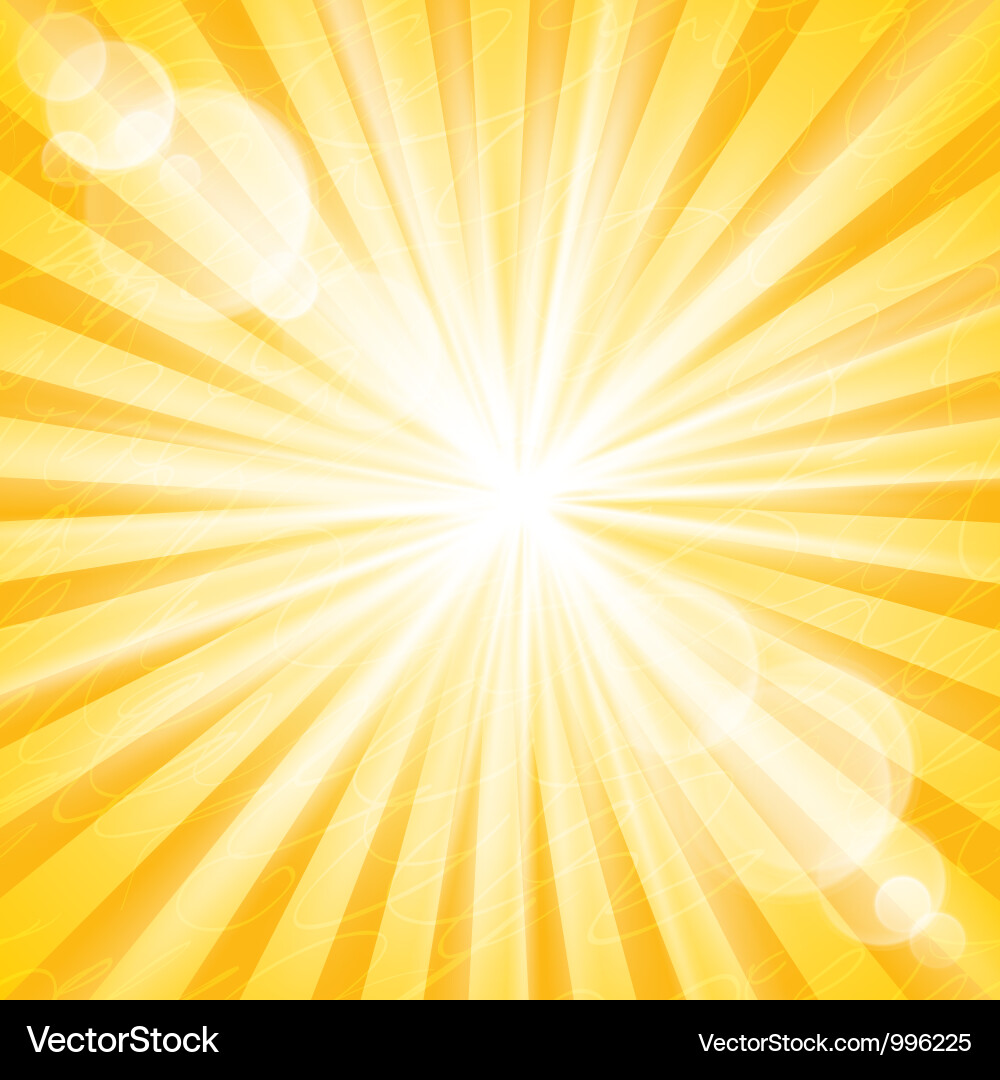 Abstract sun background Royalty Free Vector Image