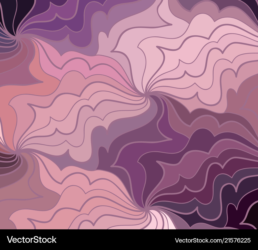 Doodle Wave Background Royalty Free Vector Image