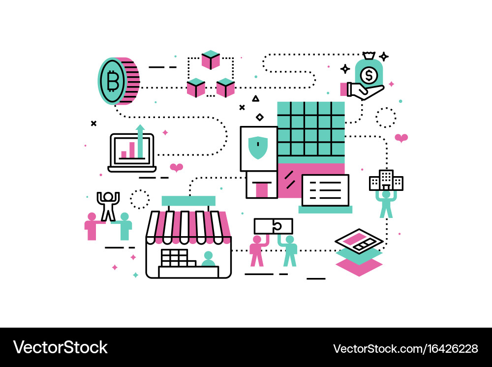 Business world Royalty Free Vector Image - VectorStock