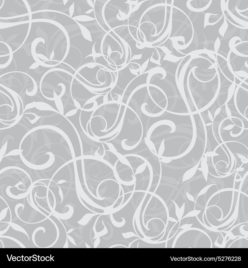 Gray Swirl Seamless Texture Royalty Free Vector Image