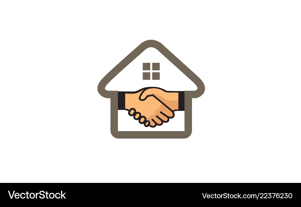 House deal logo Royalty Free Vector Image - VectorStock
