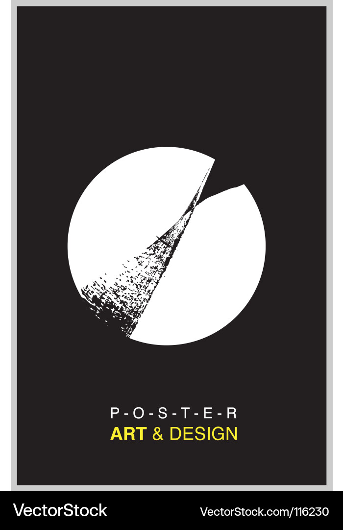 Poster Royalty Free Vector Image - VectorStock