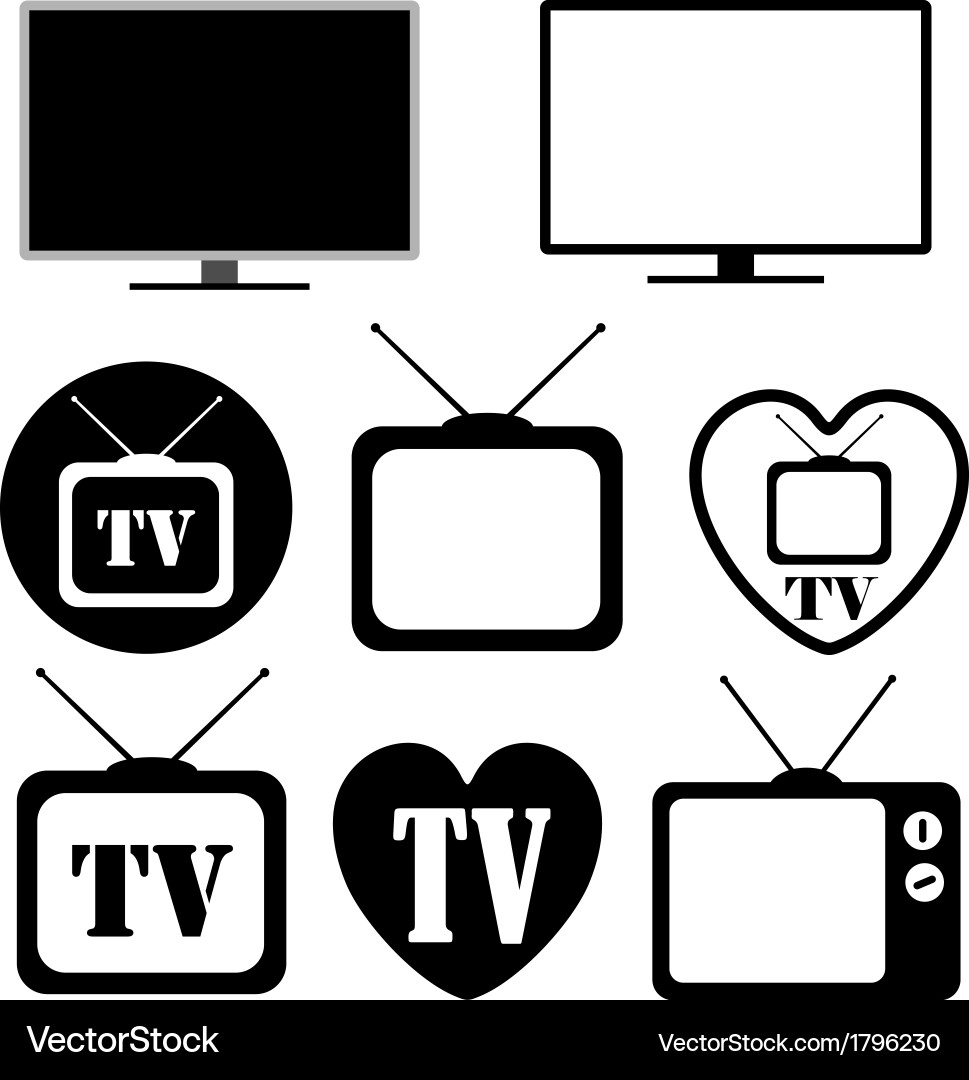 Television Royalty Free Vector Image - VectorStock