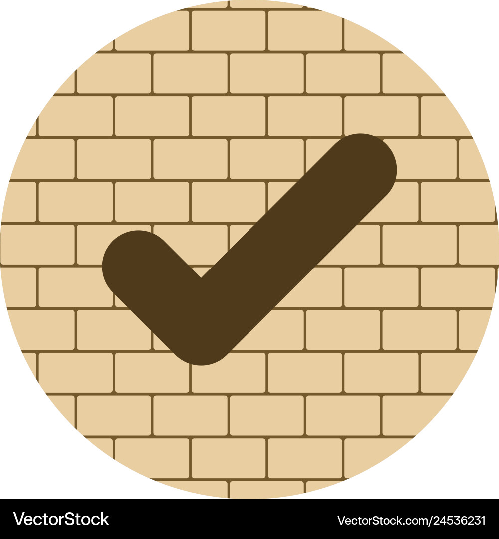 Tick icon Royalty Free Vector Image - VectorStock