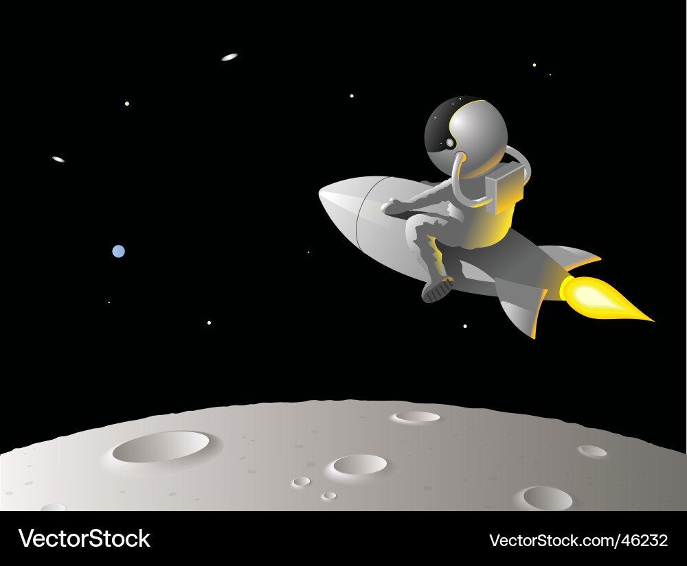Astronaut Royalty Free Vector Image - VectorStock