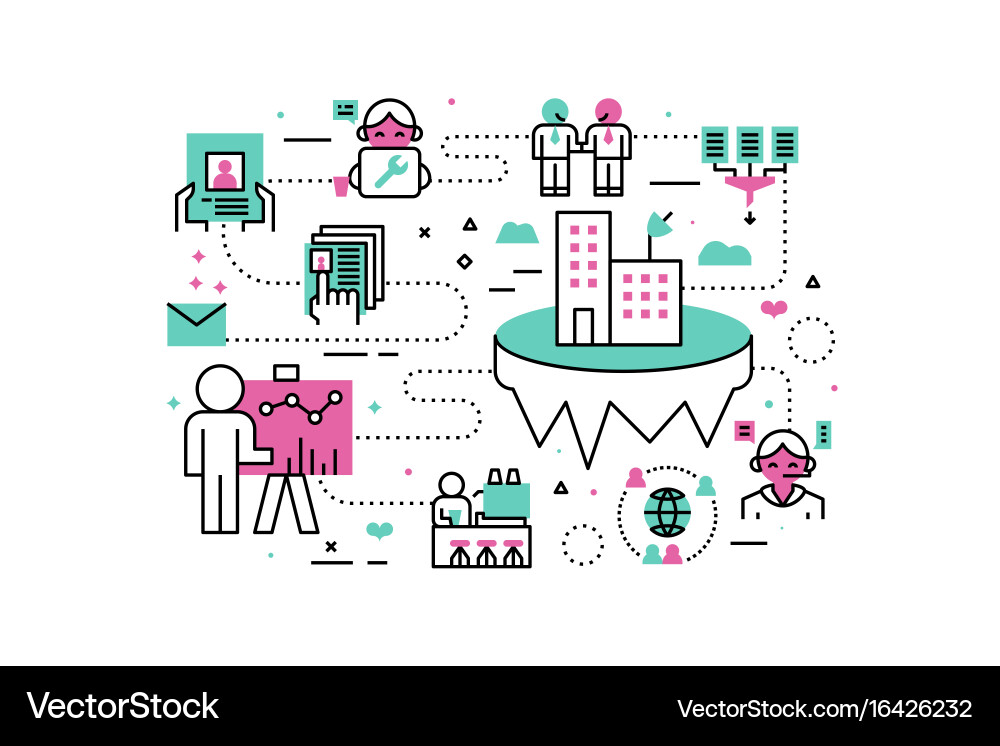 Business career Royalty Free Vector Image - VectorStock