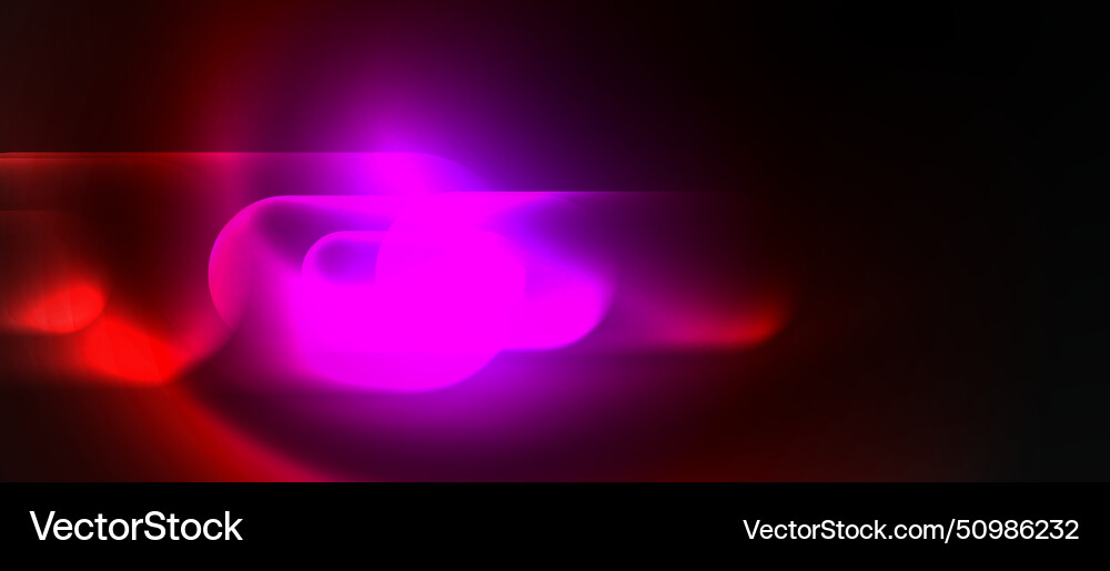 Neon magic light design Royalty Free Vector Image