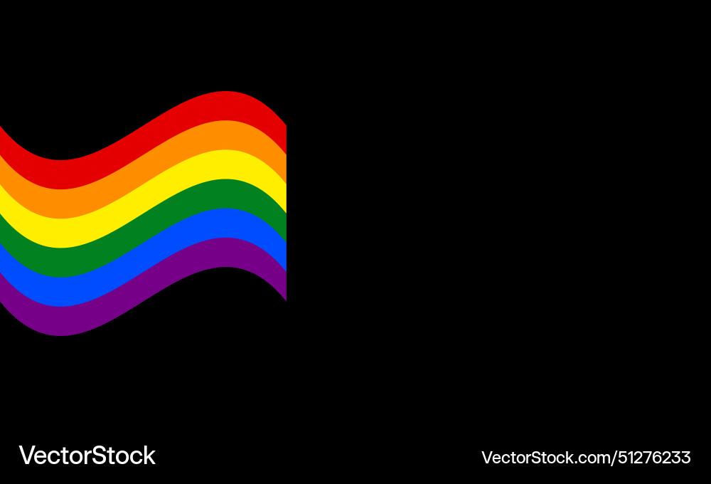 Flag for pride month 2024 Royalty Free Vector Image