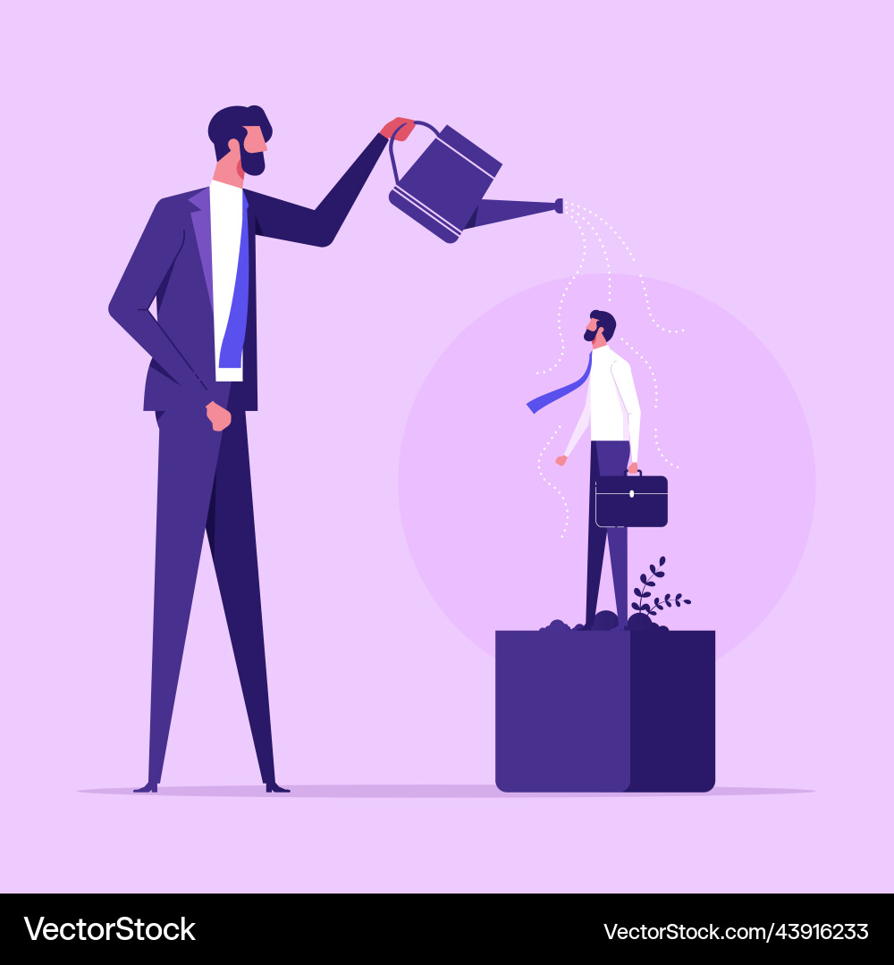 Hr human resources concept Royalty Free Vector Image