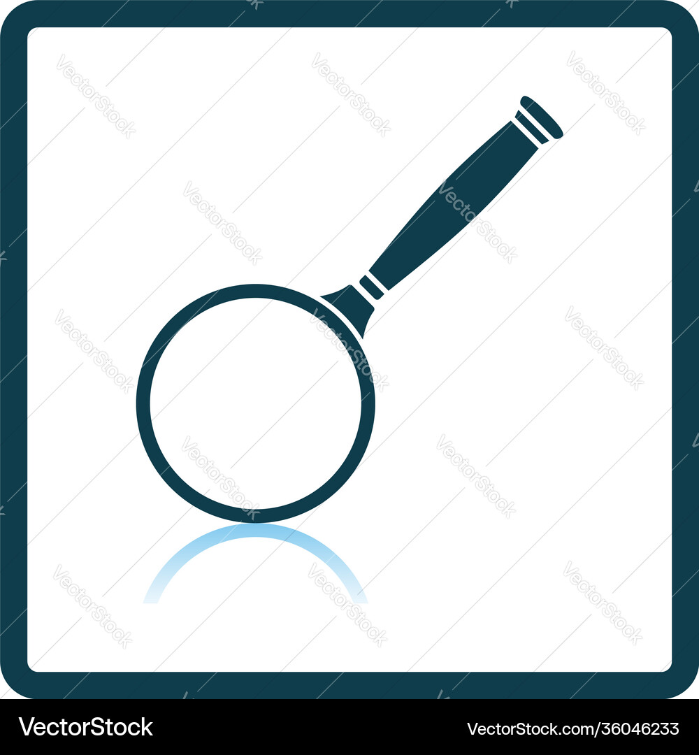 Magnifier icon Royalty Free Vector Image - VectorStock