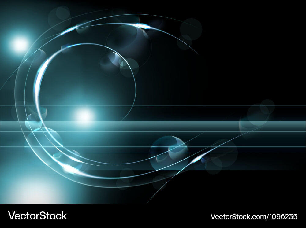 Neon Light Effects Background Royalty Free Vector Image