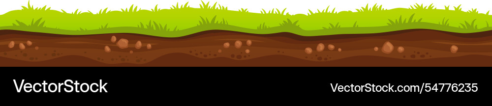 Seamless texture featuring a ground surface Vector Image