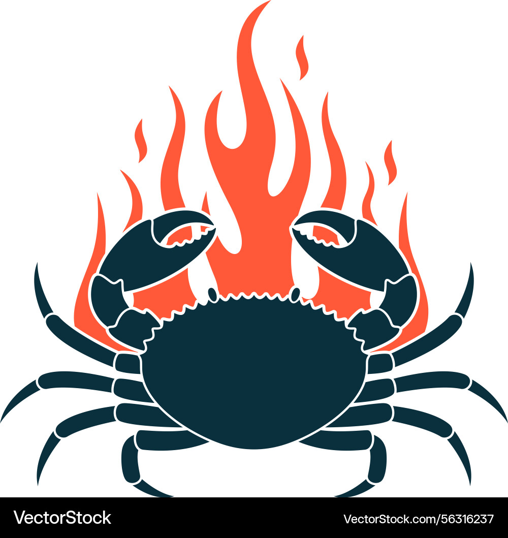 Crab Royalty Free Vector Image - VectorStock