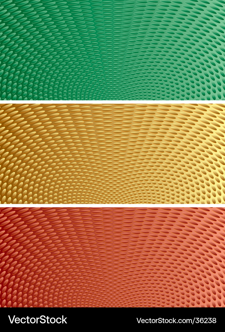 Three up radiate Royalty Free Vector Image - VectorStock