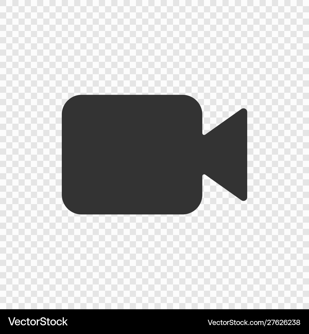 Video camera icon Royalty Free Vector Image - VectorStock