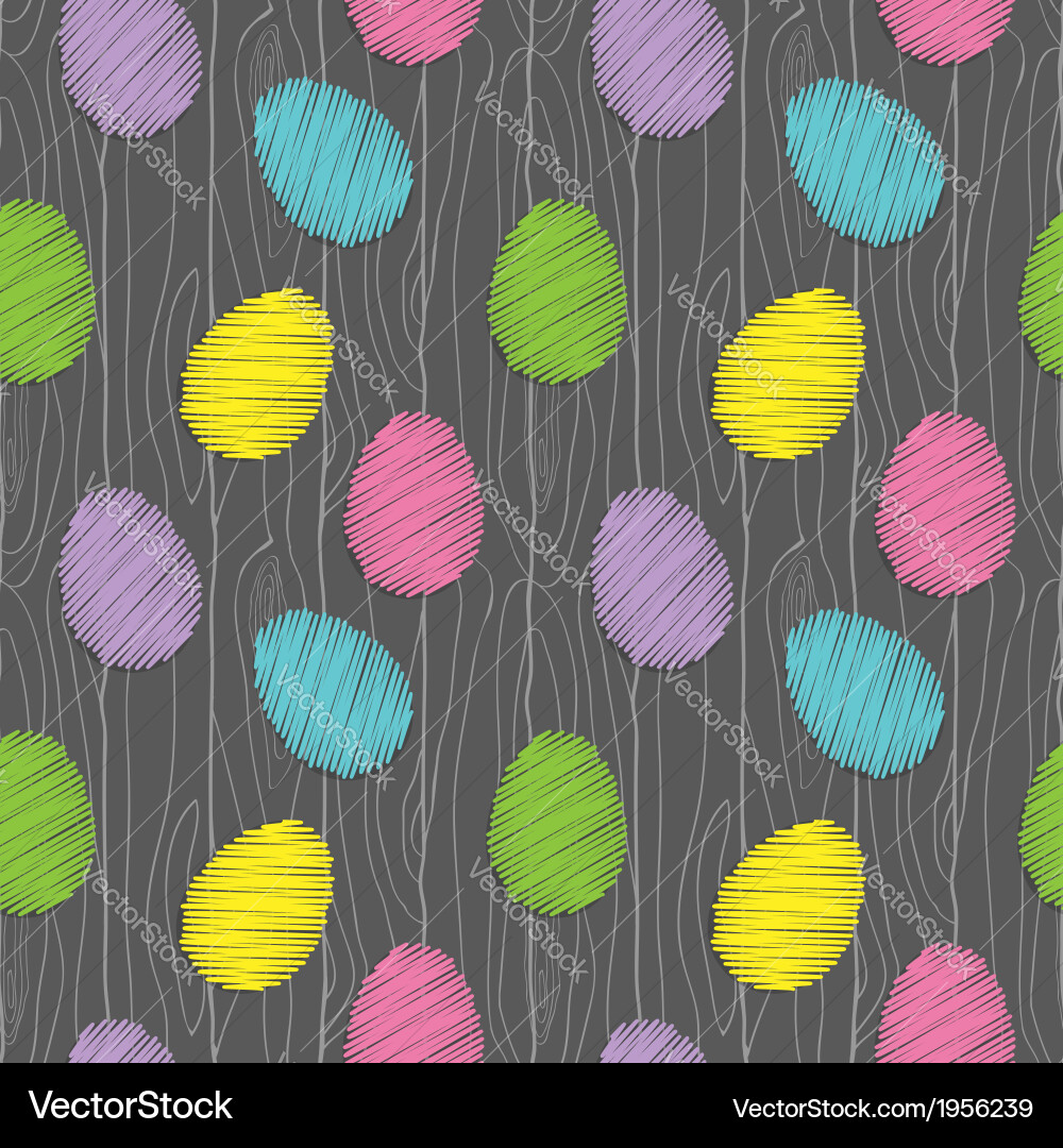 Abstract Easter Egg Pattern Royalty Free Vector Image