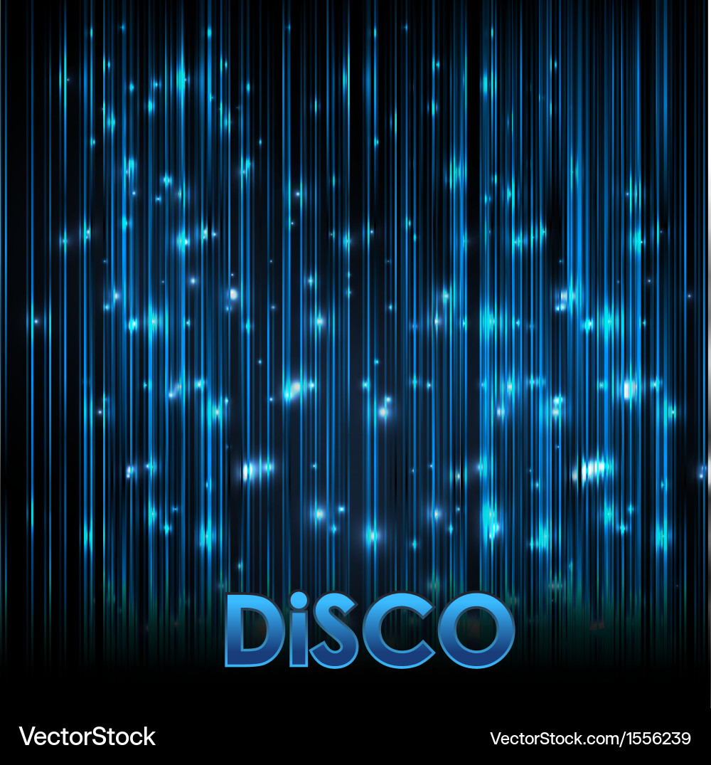 Disco background Royalty Free Vector Image - VectorStock