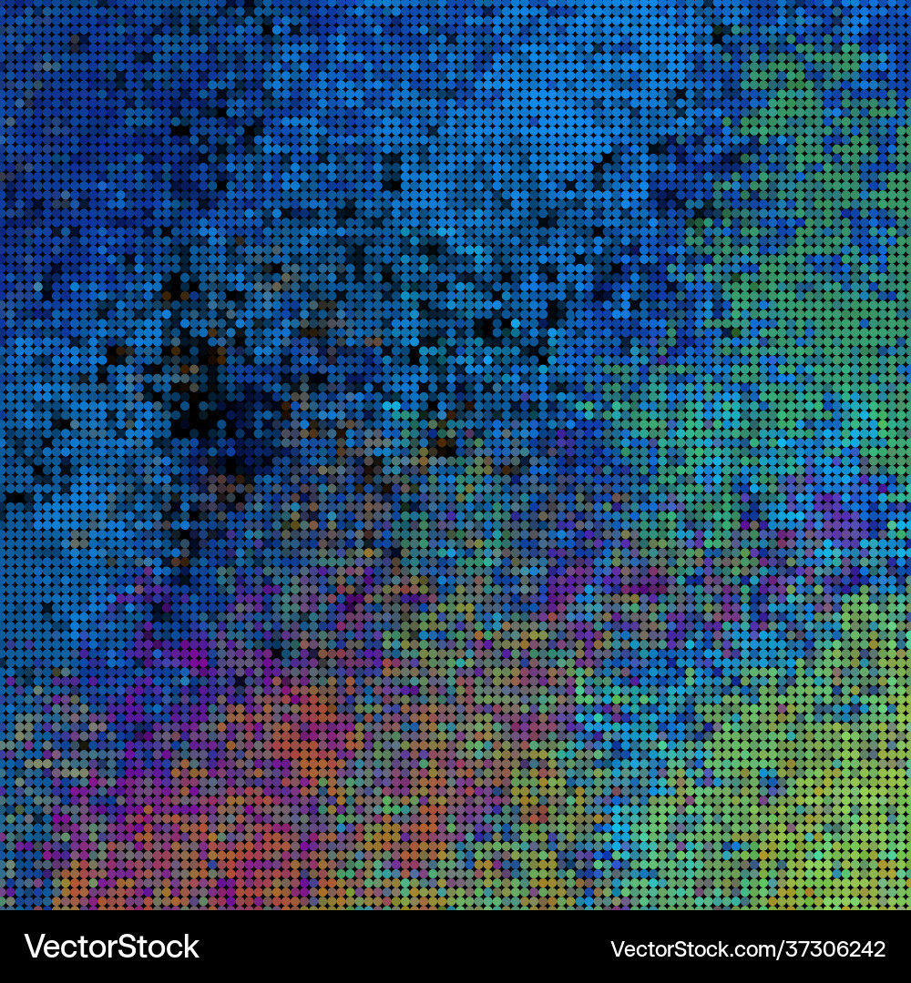 Abstract colorful dot background painting Vector Image