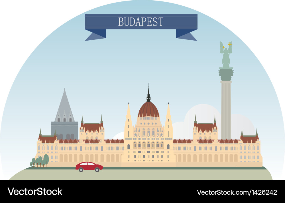 Budapest Royalty Free Vector Image - VectorStock