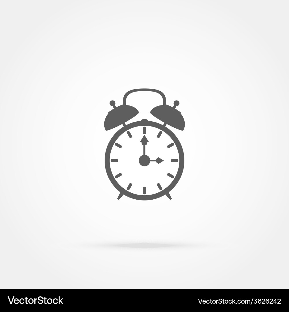 Clock Watch Icon Royalty Free Vector Image - VectorStock