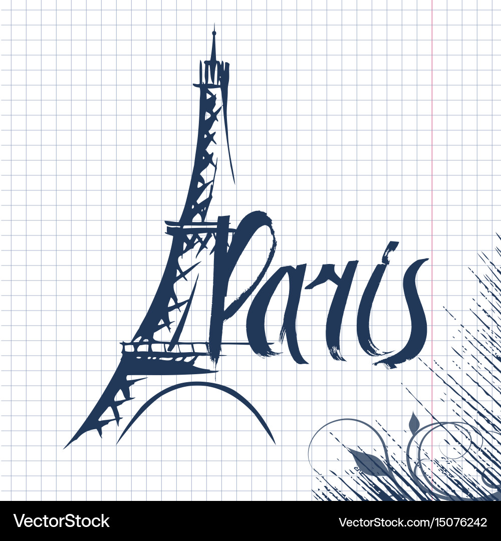 Paris Travel Pattern France Vector Images (over 1,400)