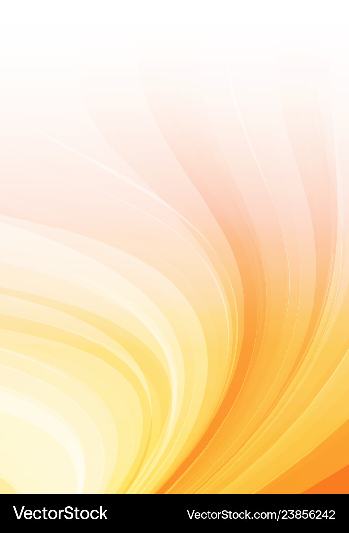 White orange abstract background Royalty Free Vector Image