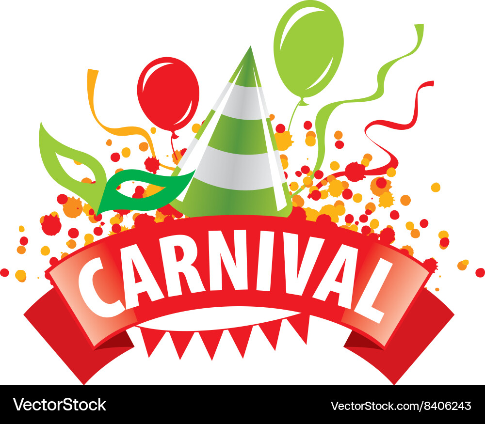 Carnival logo Royalty Free Vector Image - VectorStock