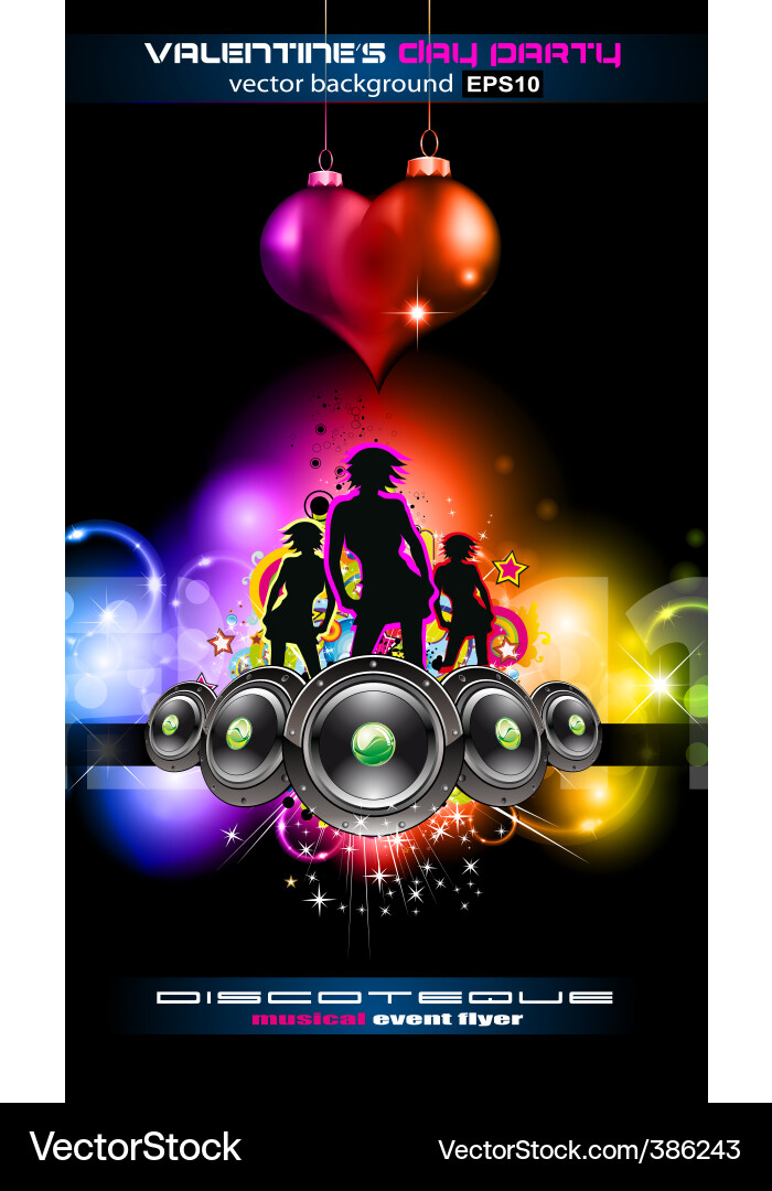 Event flyer Royalty Free Vector Image - VectorStock