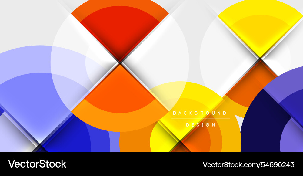 Target circle geometric abstract shapes Royalty Free Vector