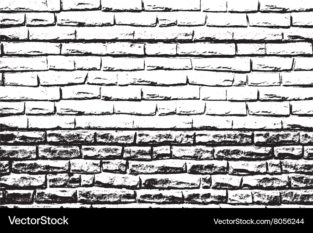 Brick wall overlay Royalty Free Vector Image - VectorStock