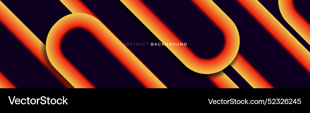 Abstract background with orange and yellow Vector Image