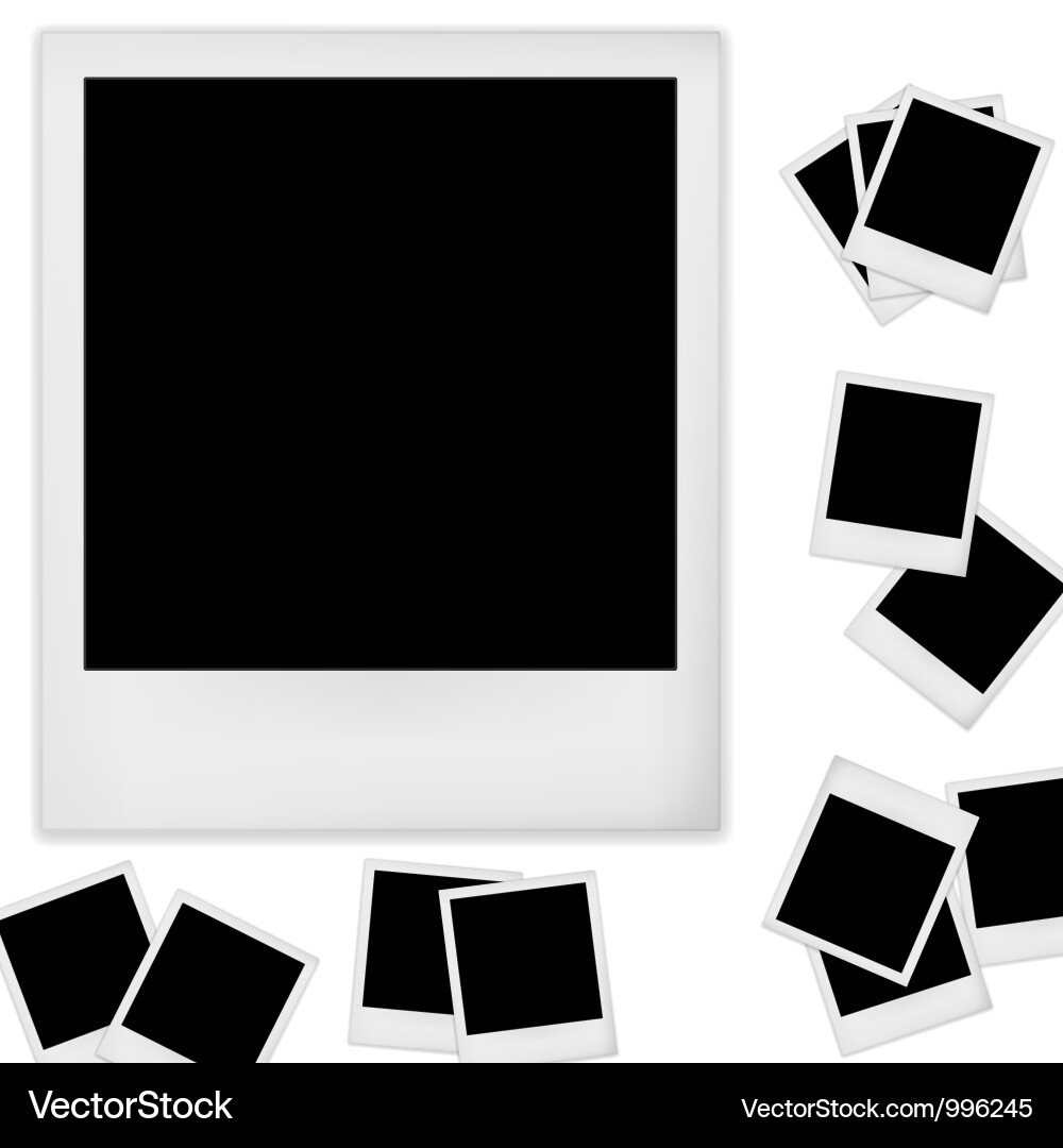 Polaroid photo Royalty Free Vector Image - VectorStock