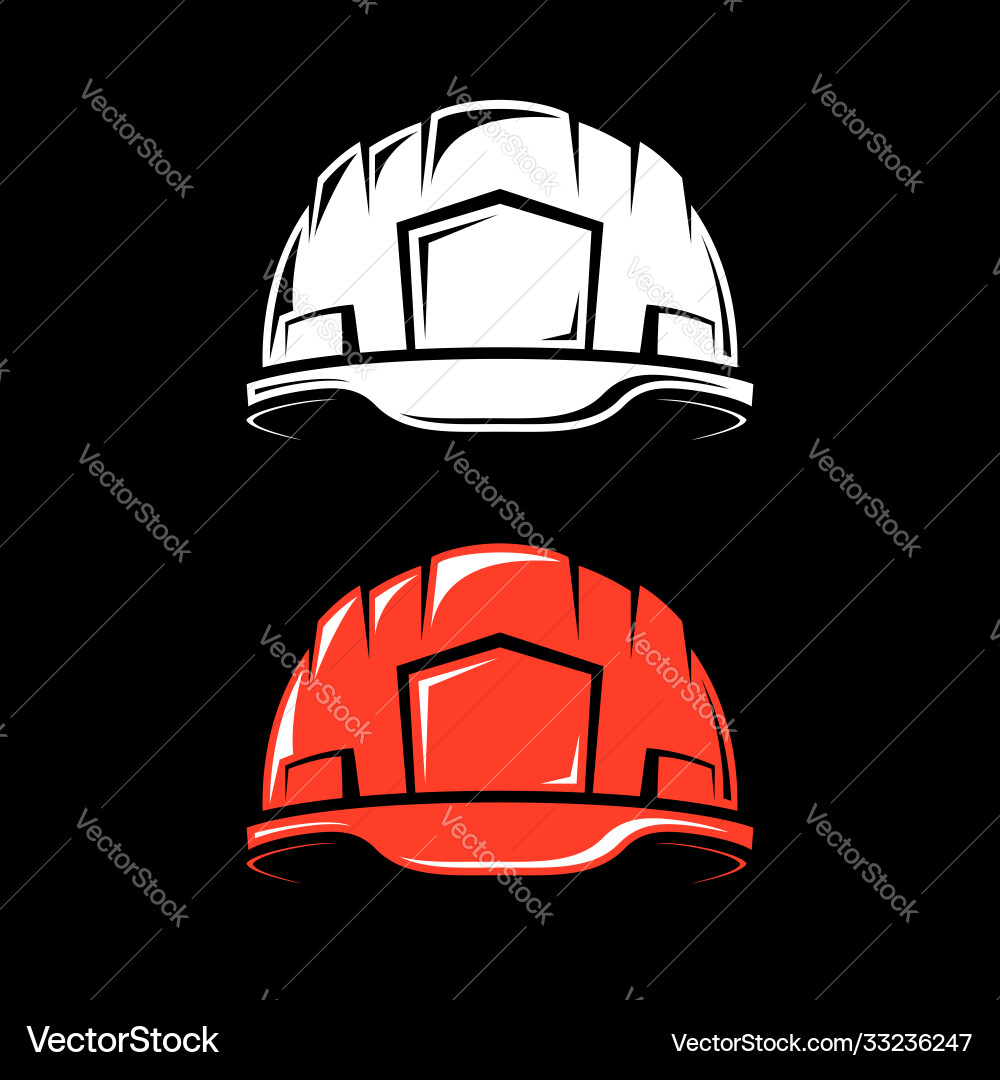 Construction Hard Hat Royalty Free Vector Image