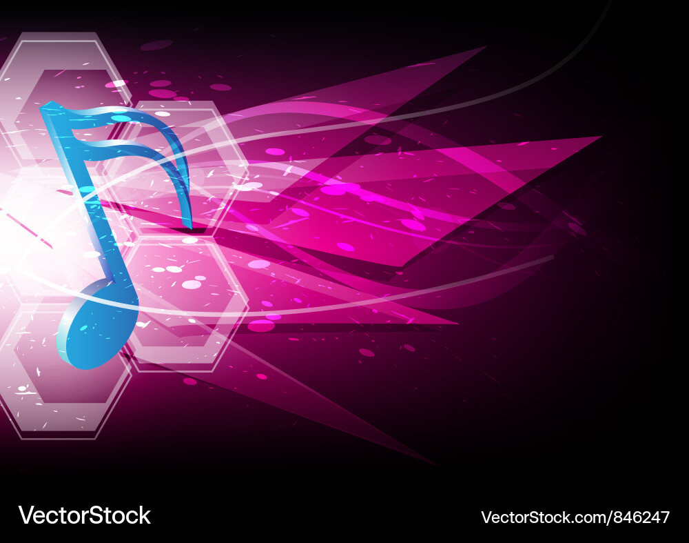 Music background design Royalty Free Vector Image