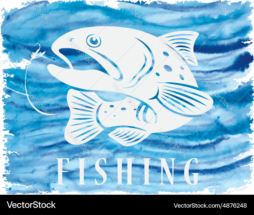 Trout Royalty Free Vector Image - VectorStock