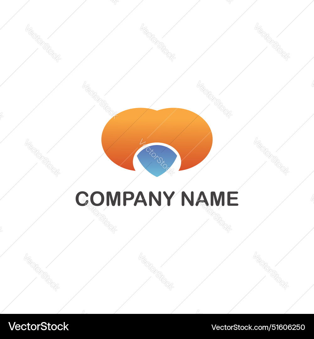 Chef hat logo and letters Royalty Free Vector Image