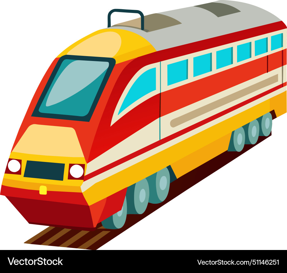 Train coloring pages vehicles line art for color Vector Image