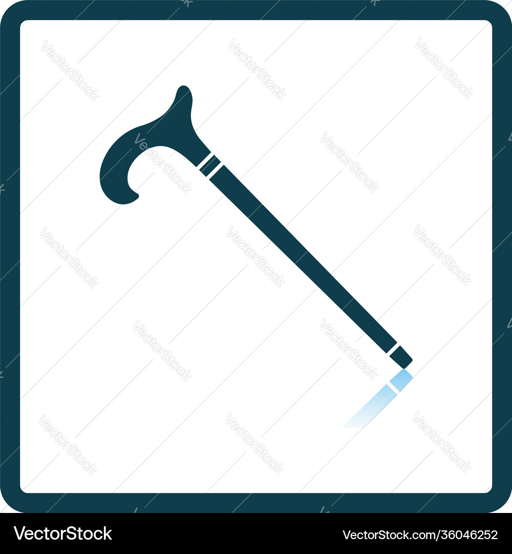 Walking stick icon Royalty Free Vector Image - VectorStock