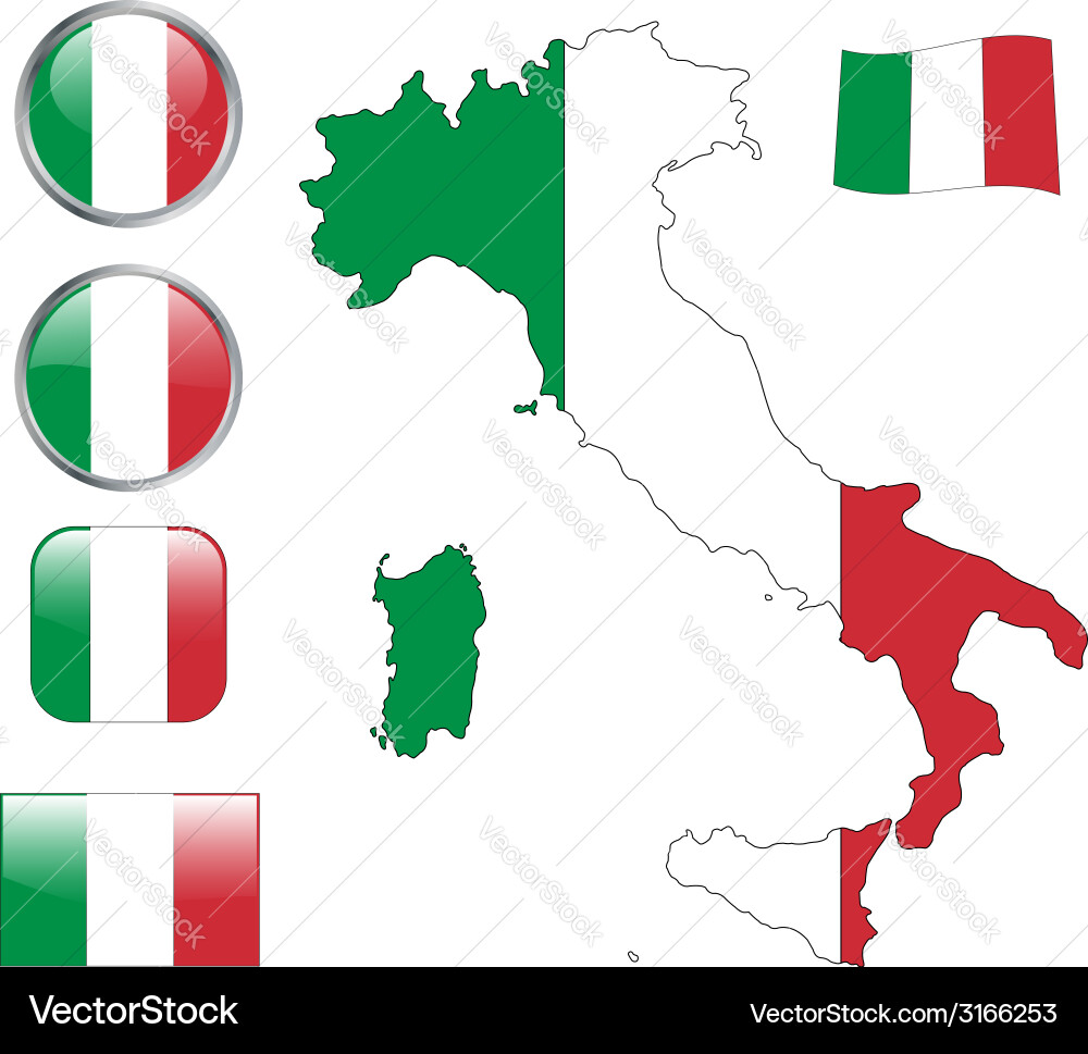 Italy Royalty Free Vector Image - VectorStock