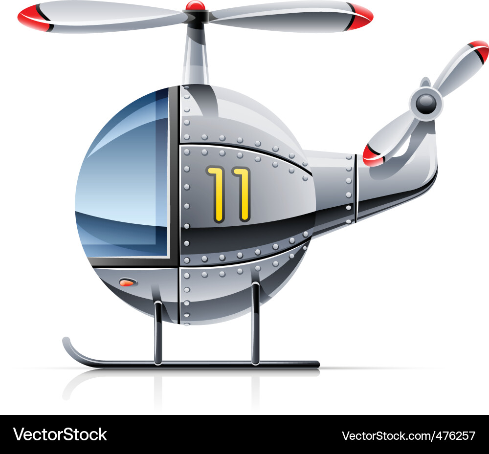 Helicopter Royalty Free Vector Image - VectorStock